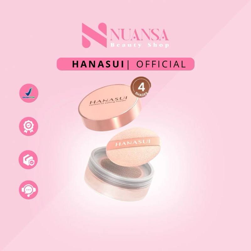 Jual Hanasui Perfect Fit Setting Powder - Bedak Tabur | Shopee Indonesia
