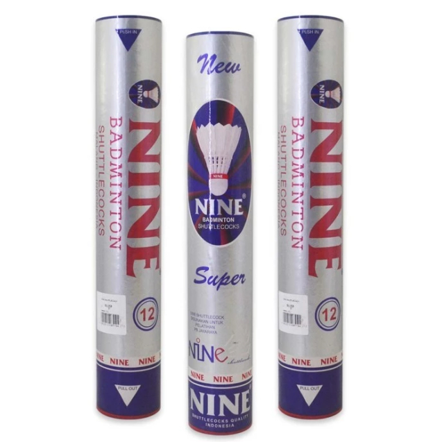 Jual Shuttlecock Nine Silver Kok Bulutangkis Isi 12 Pcs | Shopee Indonesia