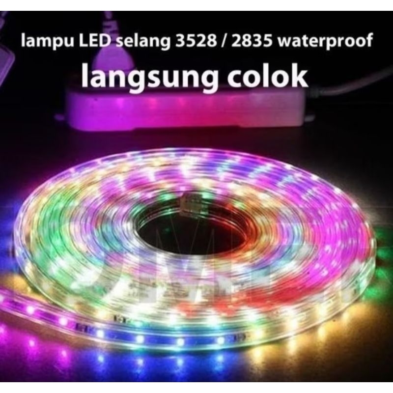 Jual LAMPU LED STRIP RGB INDOOR OUTDOOR + ADAPTOR (LAMPU HIAS LED STRIP ...