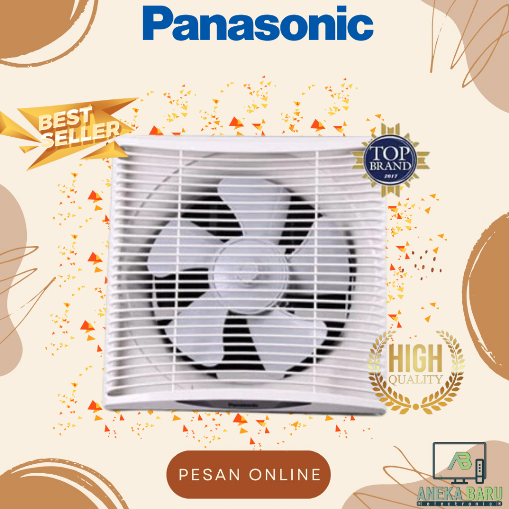 Jual [READY & COD] Panasonic Exhaust Hexos Fan Dinding FV-30RUN5 ...