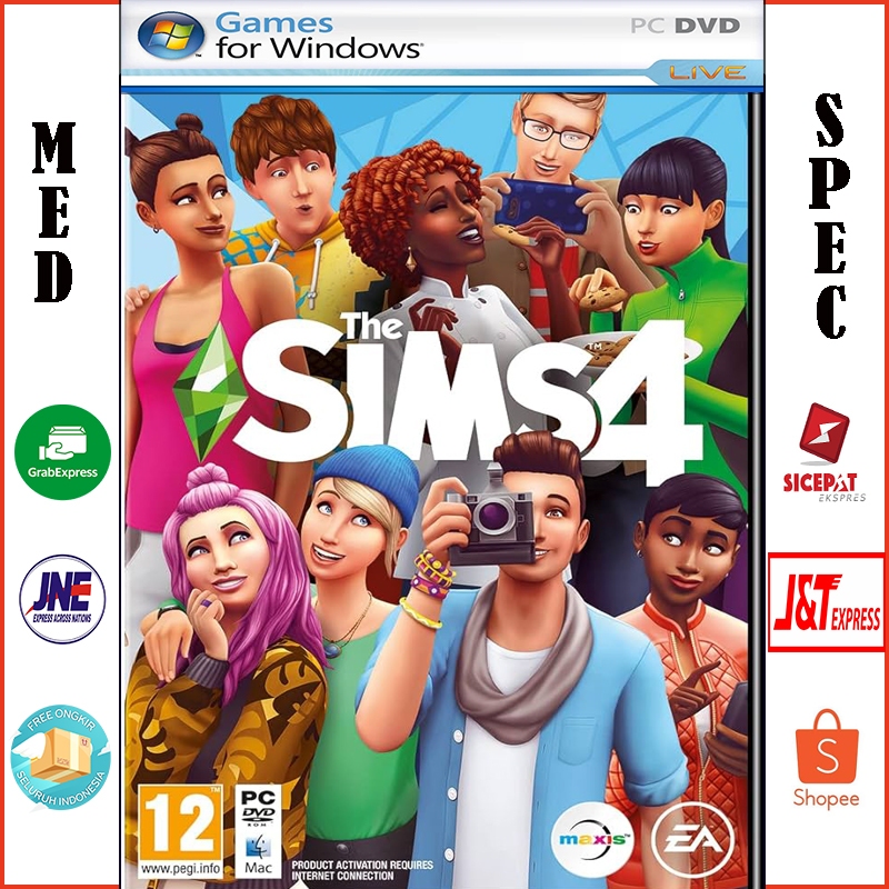 Jual THE SIMS 4 DELUXE EDITION PC DVD GAME GAMING LAPTOP KASET KOMPUTER ...
