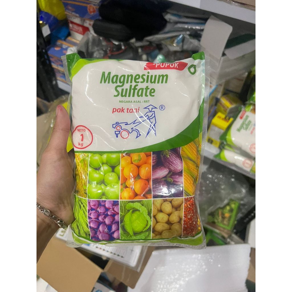 Jual Pupuk magnesium sulfat 1 kg mags pak tani mag-s MgSO4 dari ...