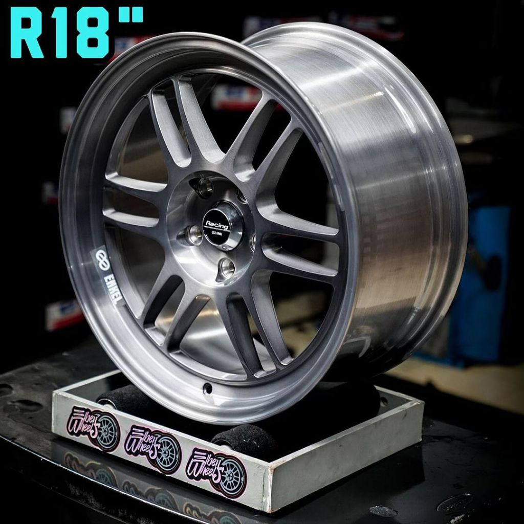 Jual Velg Mobil ENKEI RPF 1 FLOW FORMING R18” PCD 5x114 Lebar 8.5 ET 42 Warna Nano Brush Grey ...