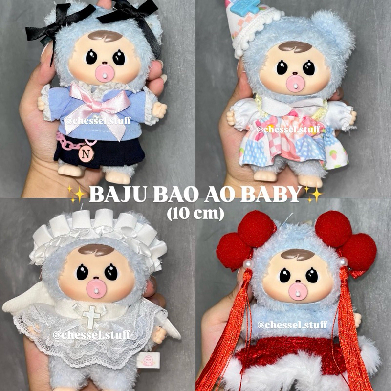 Jual Baju Bao Ao Baby Goodnight Plush 10 cm gantungan tas aksesoris ...