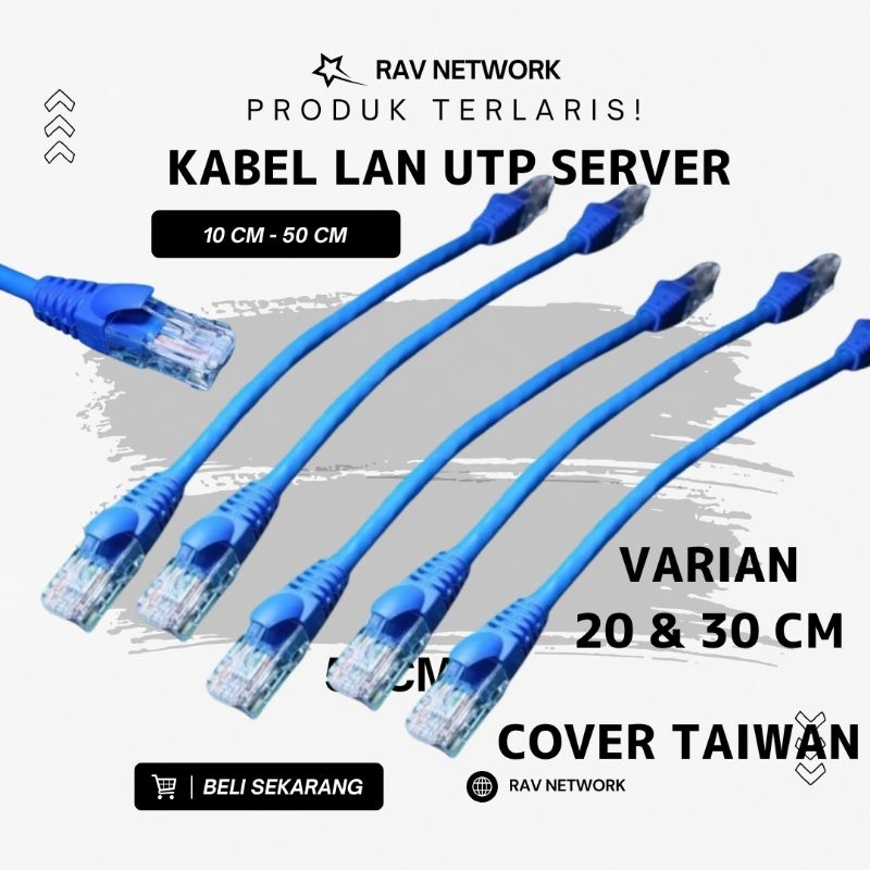 Jual KABEL LAN UTP SERVER JARINGAN GIGABYTE SIAP PAKAI | Shopee Indonesia