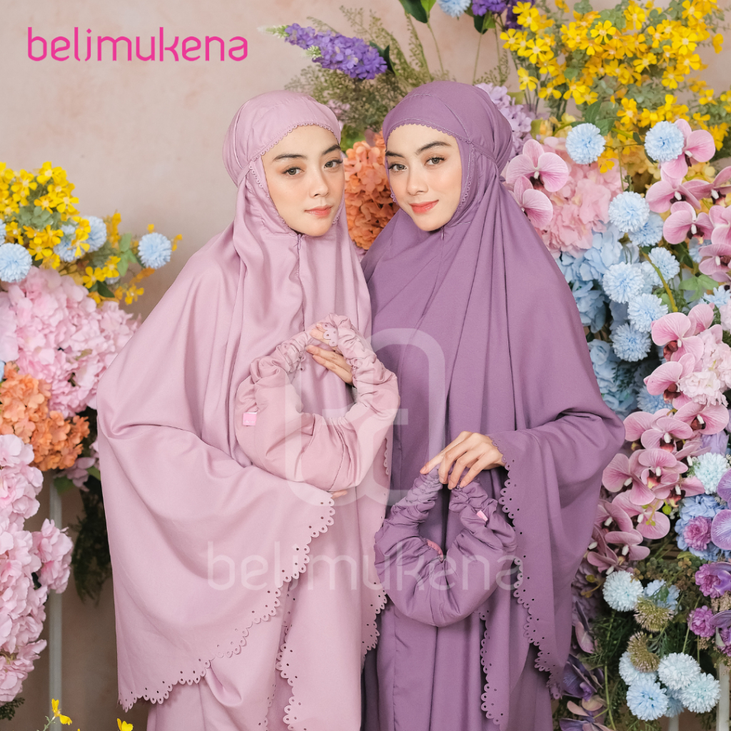 Jual BELIMUKENA PREMIUM - Mukena Travel Medium Laser Cut Ibu Kost Tya ...