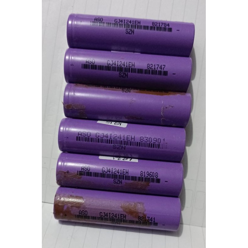 Jual battery baterai batre 18650 lithium-ion kapasitas real 1800 ...