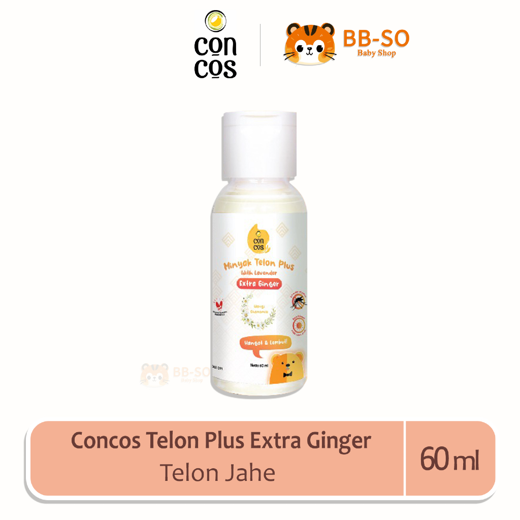 Jual Concos Telon Plus Extra Ginger 60ml / Telon Jahe | Shopee Indonesia