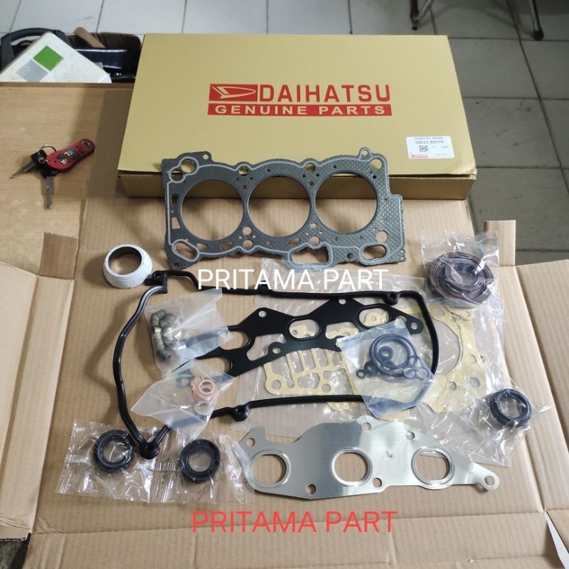 Jual PAKING FULL SET XENIA 1.0 1000CC NON VVTI PACKING GASKET KOP SET XENIA 1.0 1000CC NON VVTI ...