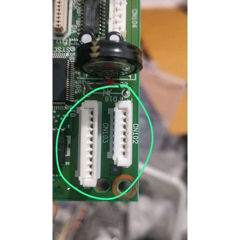 Jual Soket Kabel Papan Tuts Di Mainboard Keyboard Technics Kn 1400 1600 ...