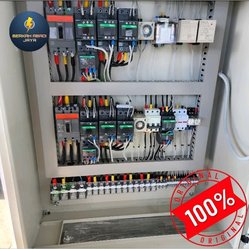 Jual panel pompa hydrant 30kw 40hp otomatis bergantian | Shopee Indonesia