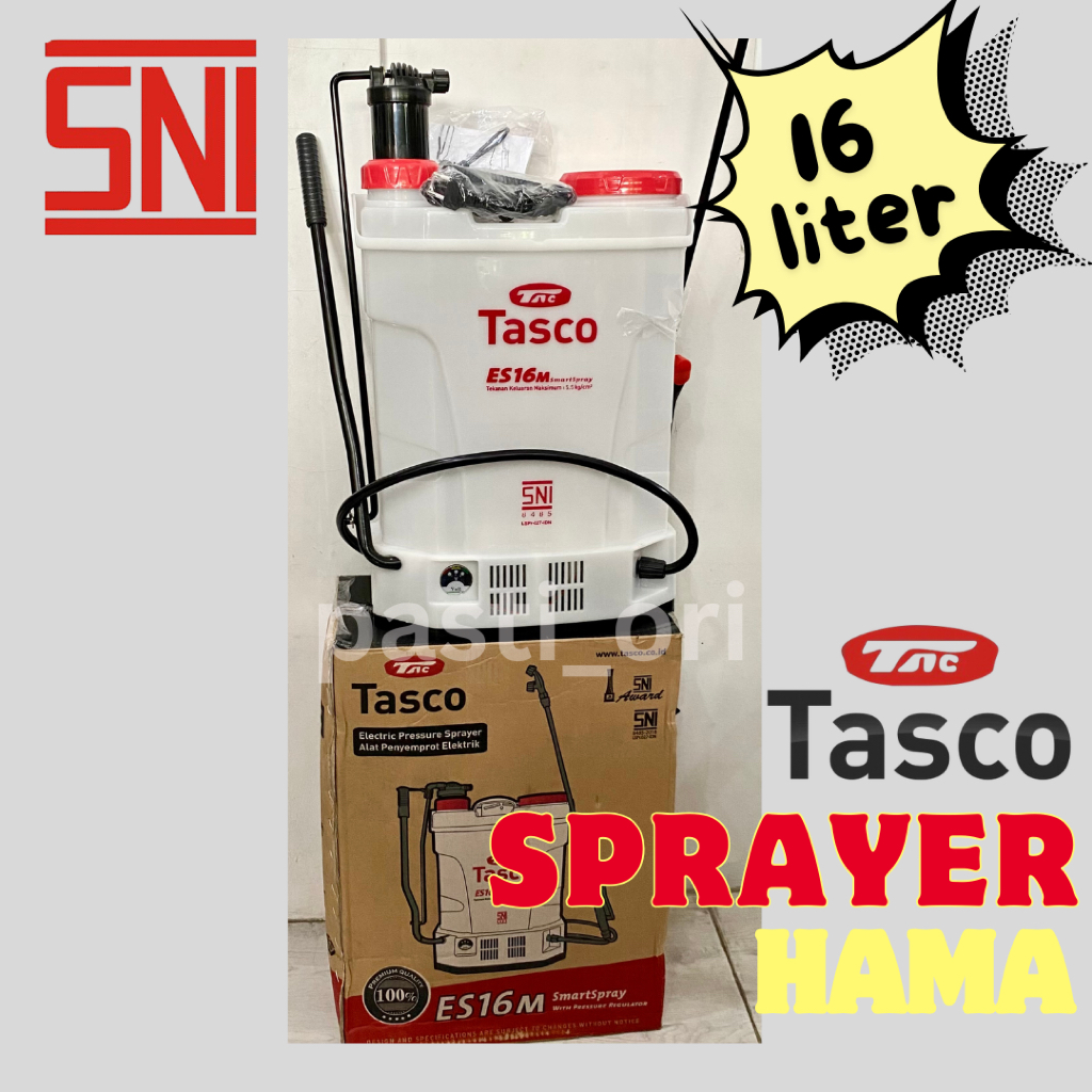 Jual Alat Sprayer Hama TASCO 16L SNI / Elektrik Single / 2in1 ...