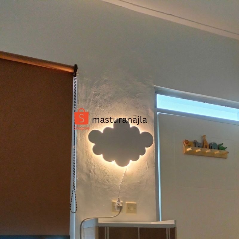 Jual Lampu Tidur Dinding Aesthetic Bentuk Awan | Shopee Indonesia
