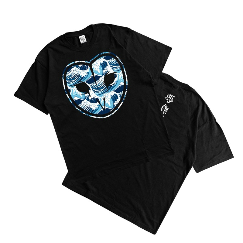 Jual DREAMBIRDS “HOKUSAI” BLACK SS T-SHIRT | Shopee Indonesia