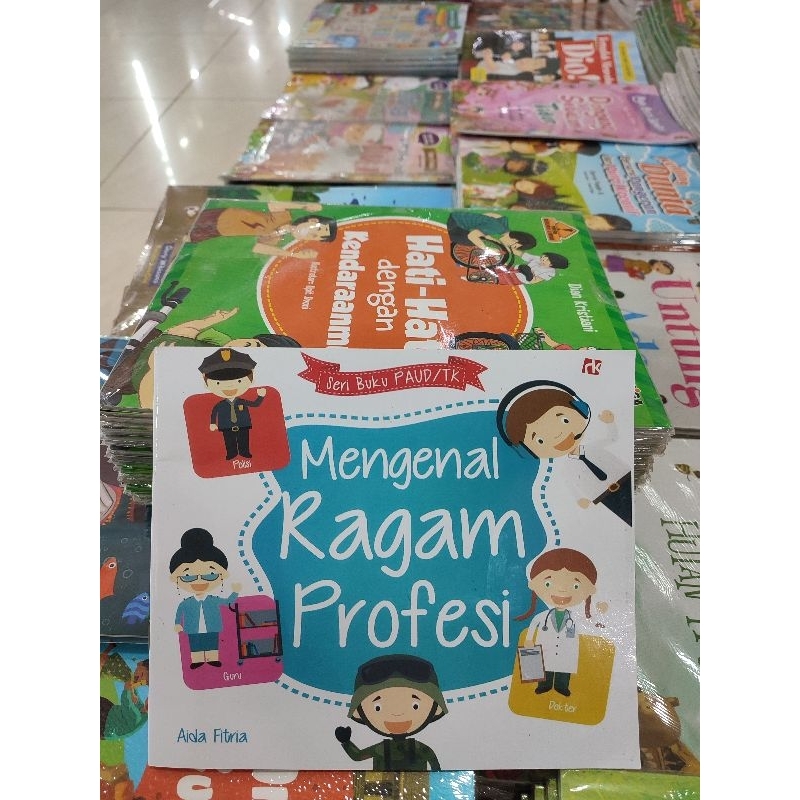Jual Seri Buku PAUD/TK Mengenal Ragam Profesi | Shopee Indonesia
