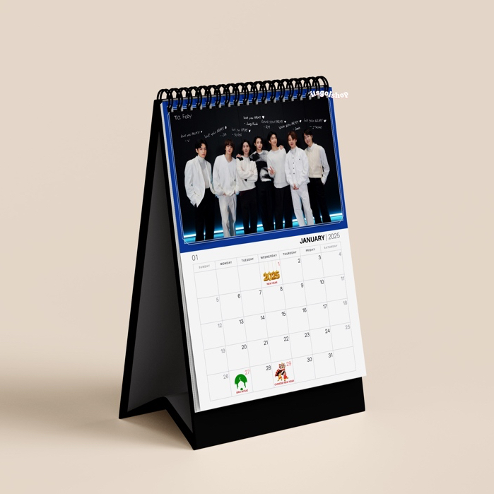 Jual KALENDER MEJA CUSTOM / KALENDER DUDUK CUSTOM | Shopee Indonesia