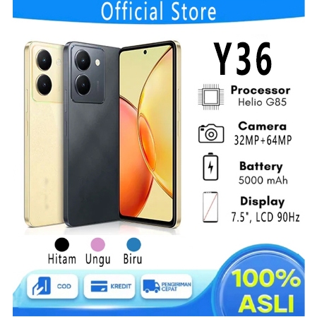 Jual 【BIsa COD】HP Baru vivo Y36 (8GB+256GB) 100% baru smartphone ...