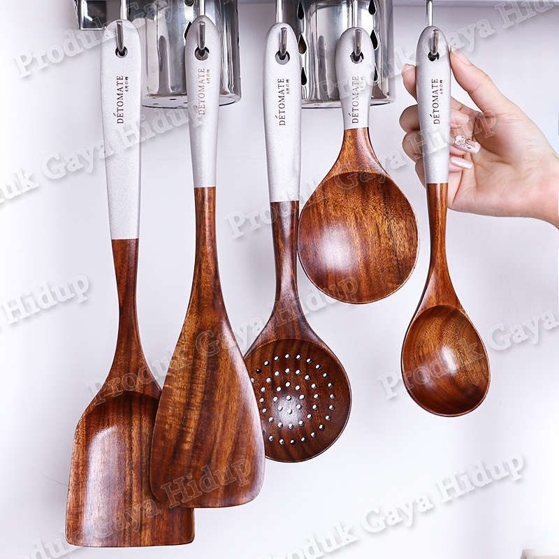 Jual Sumpit Jepang/Peralatan Dapur Masak Kayu / Sendok Nasi / Spatula ...