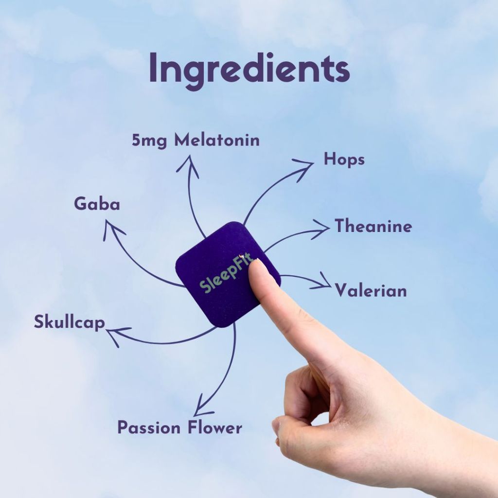 Jual SleepFit - Herbal Sleep Patch - Melatonin - 12 Patch / Sachet ...