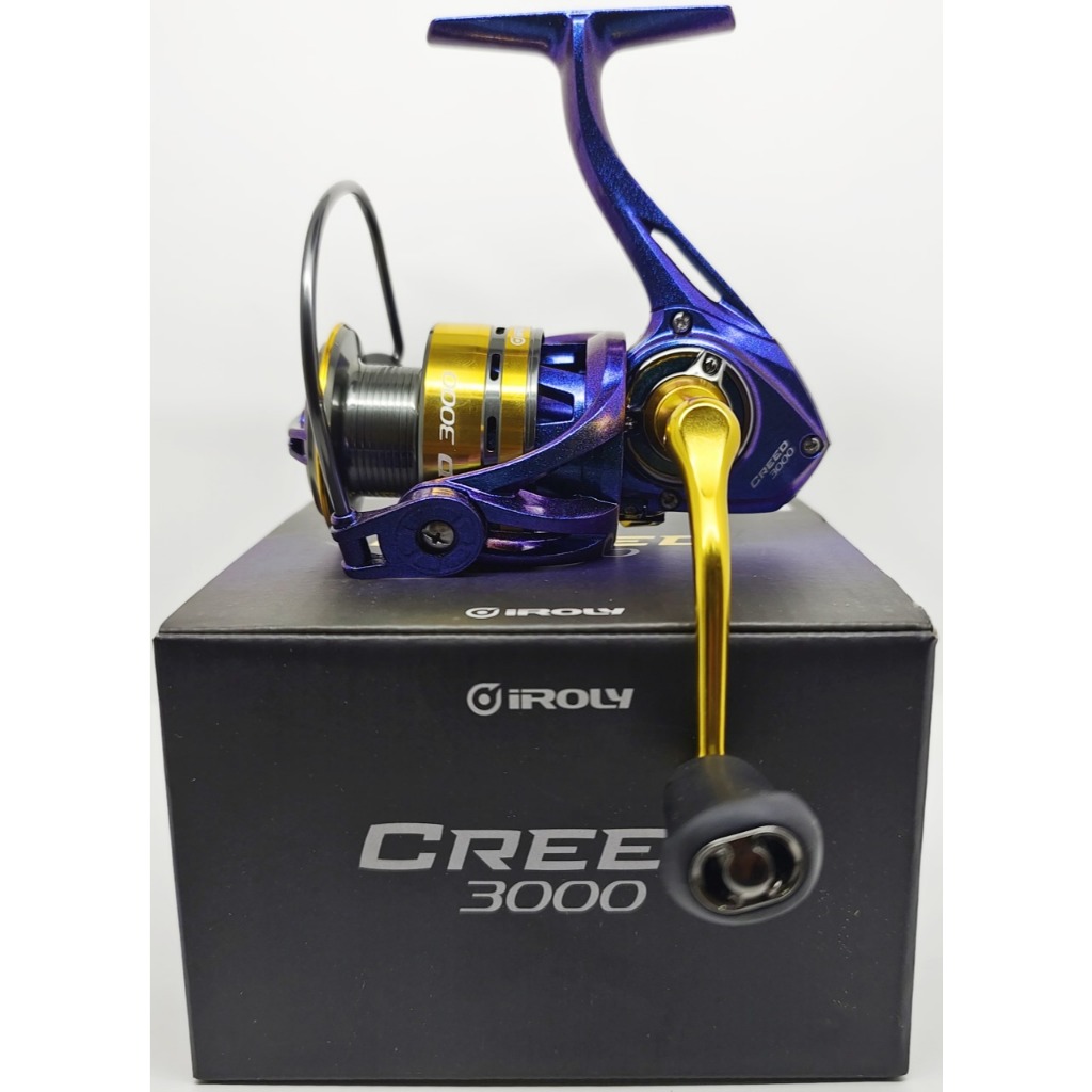 Jual Reel Pancing IROLY CREED 1000 - 4000 (Power Handle) CNC Spool ...