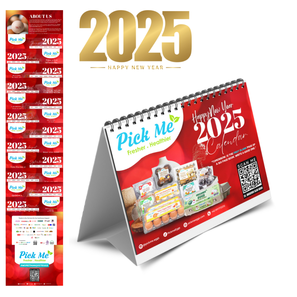 Jual PICK ME - KALENDER MEJA 2025 | Shopee Indonesia