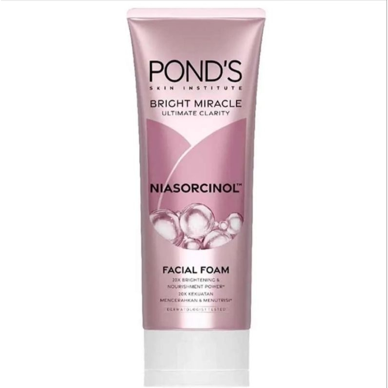 Jual Pond's Bright Miracle Ultimate Clarity Niasorcinol Facial Foam ...