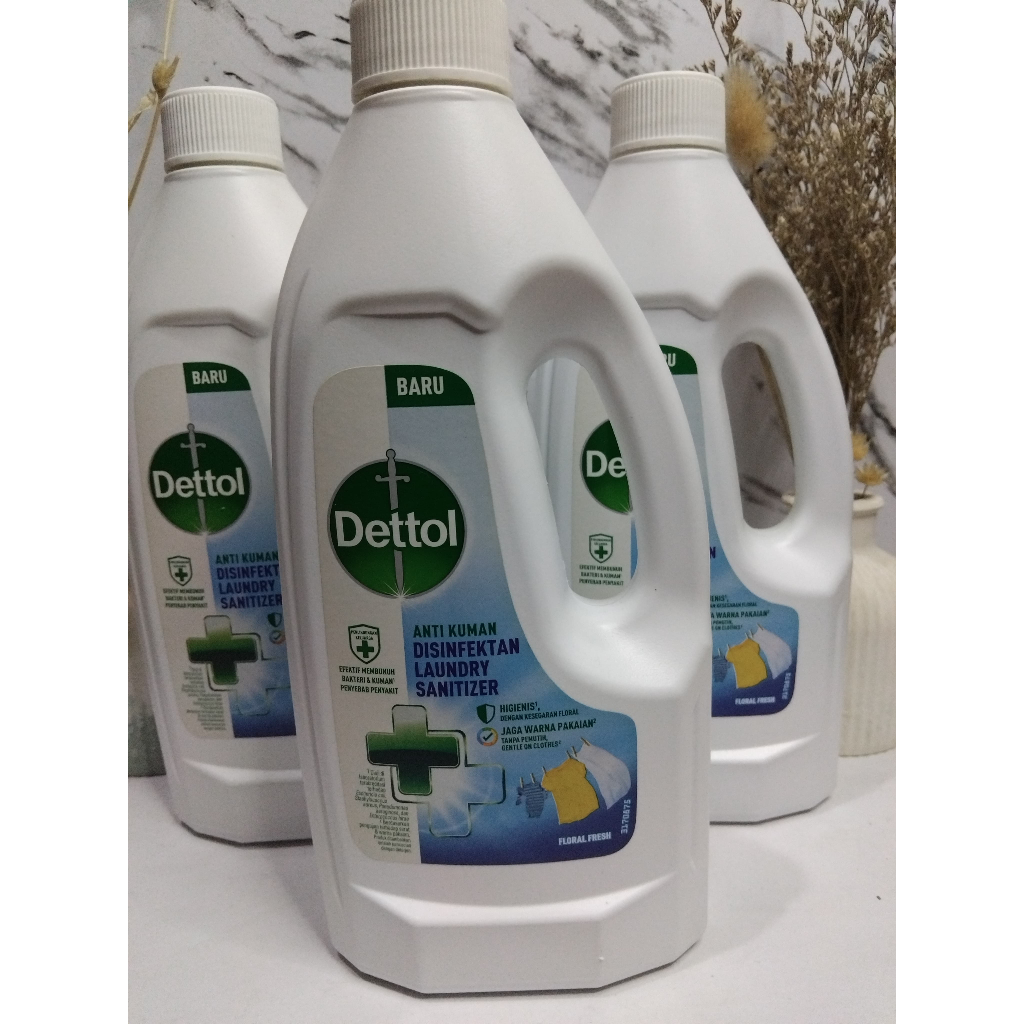 Jual Dettol DIsinfektan Laundry Sanitizer (500ml botol) | Shopee Indonesia