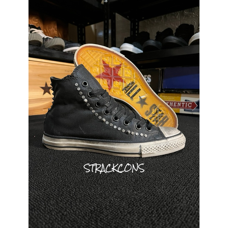 Jual John Varvatos x Converse Waxed Canvas Studded "Sample" | Shopee ...