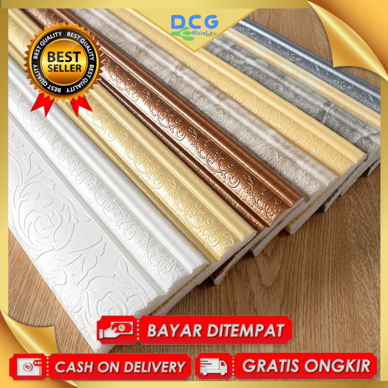Jual BORDER LIST FOAM 3D Wall Frame List Border Foam Moulding 3D ...