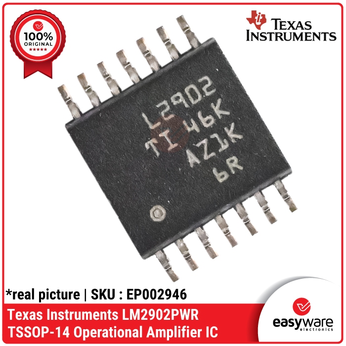 Jual IC LM2902 TSSOP-14 IC OP AMP ORIGINAL LM2902PWR LM2902 SMD SOIC-14 | Shopee Indonesia