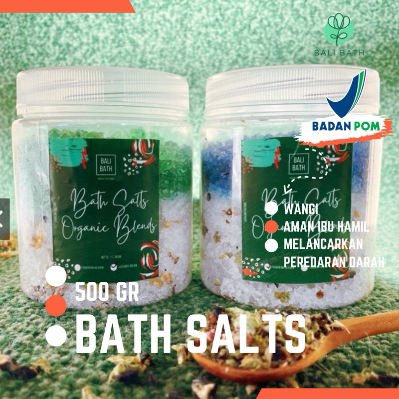 Jual BaliBath BPOM Bath Salt Garam Mandi 500gr dengan Campuran Bunga ...