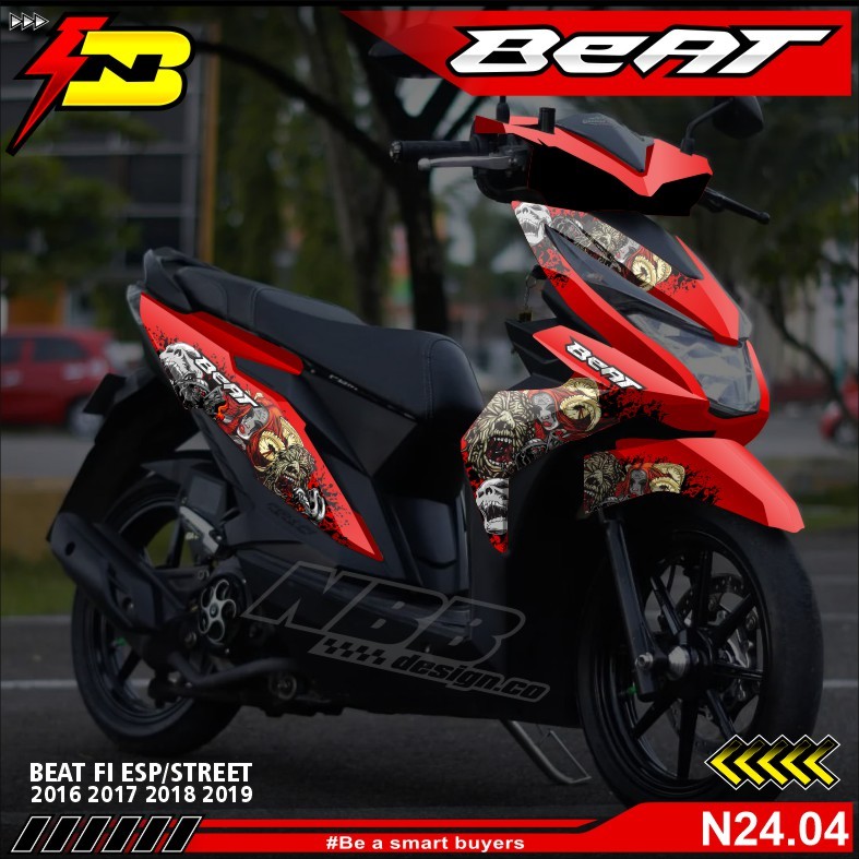 Jual Decal Stiker Beat Street Fullbody BEAT ESP/STREET Tahun 2016 2017 ...