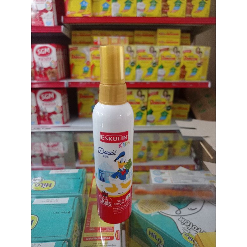 Jual Eskulin Donald Duck Kids Spray Cologne HiLoo | Shopee Indonesia