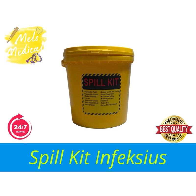 Jual Spill Kit Infeksius APD Klinik Puskesmas Rumah Sakit Spill Kit ...