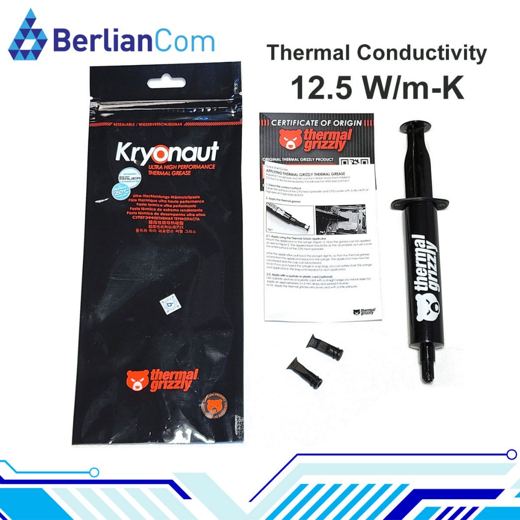 Jual THERMAL GRIZZLY Kryonaut Thermal Paste 37 Gram | Shopee Indonesia