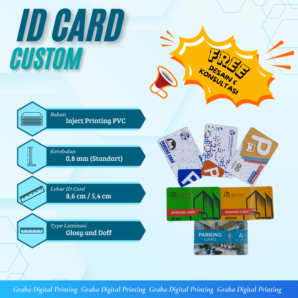 Jual Cetak Kartu RFID Proximity 125 kHz / RFID Mifare 13,56 MHz ...