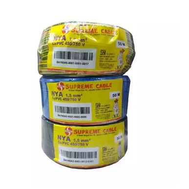 Jual Kabel NYA 1.5 Eterna / Supreme / Multi Kabel 50 Meter Jual Per ...