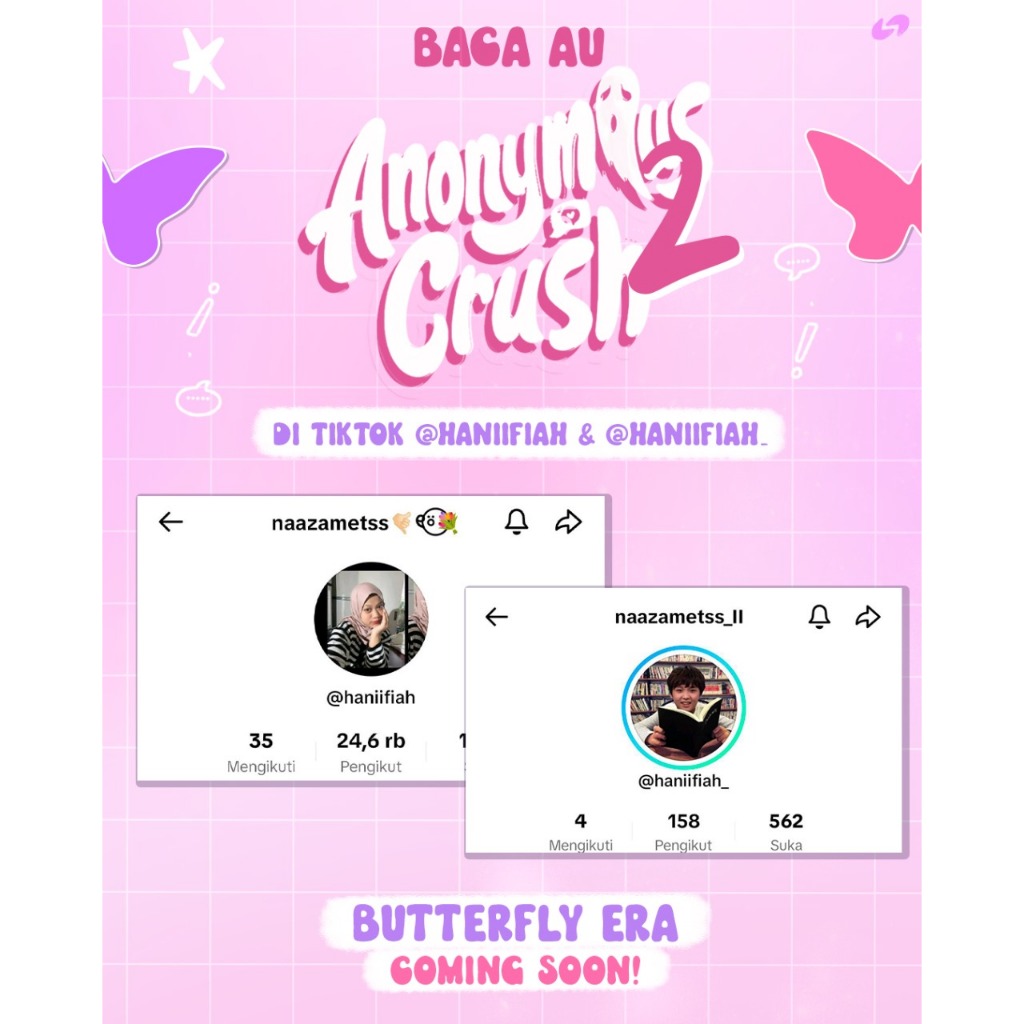 Jual Buku Novel - Anonymous Crush 2 - Haniifiah - Skuad Media - Bumifiksi | Shopee Indonesia
