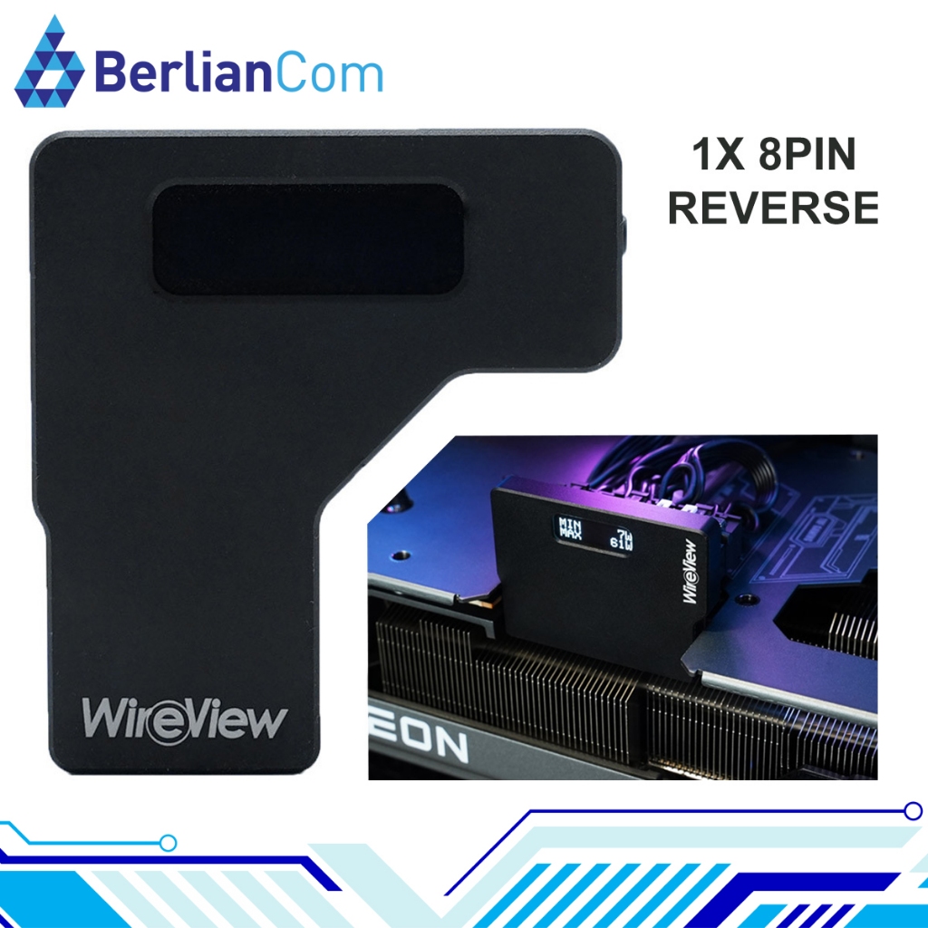 Jual THERMAL GRIZZLY WireView GPU 1x8Pin PCIe Reversed Power Watt Meter ...