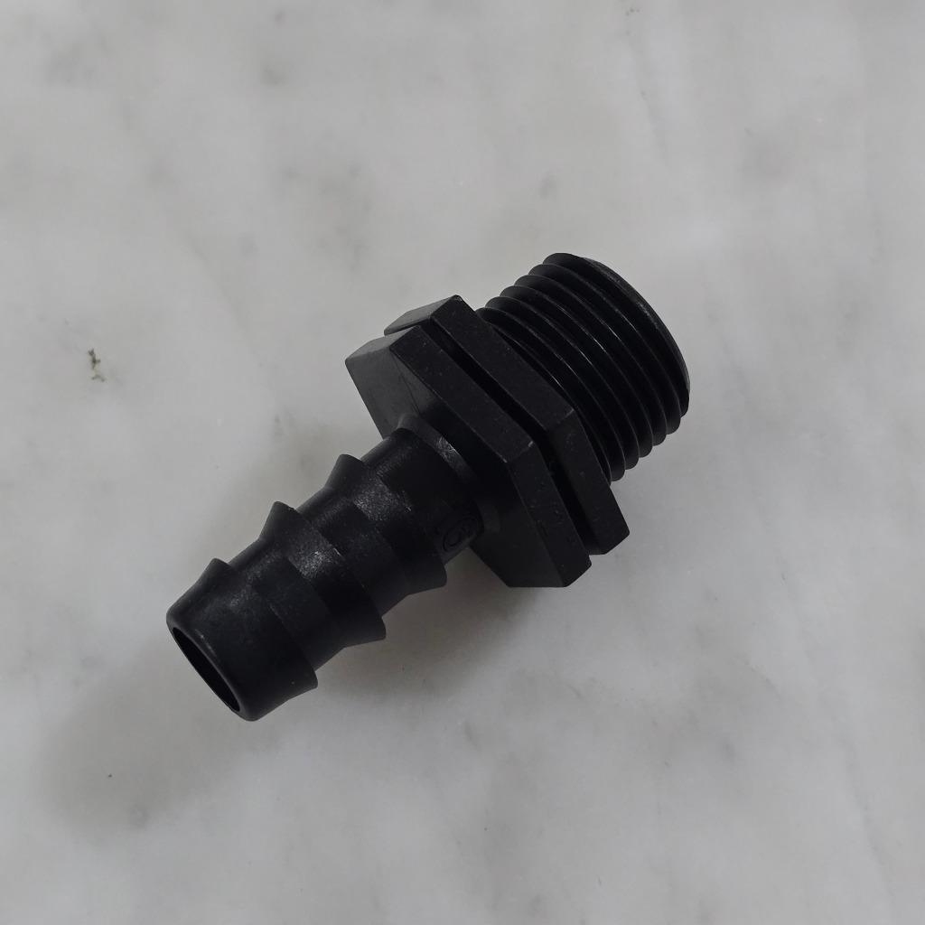 Jual Male 1/2" ke Selang 16mm / Male Thread Connector 1/2" to Hose PE ...