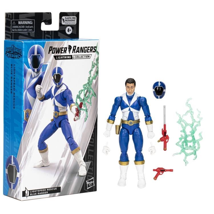 Jual Power Rangers Lightspeed Rescue Lightning Collection Blue Ranger | Shopee Indonesia