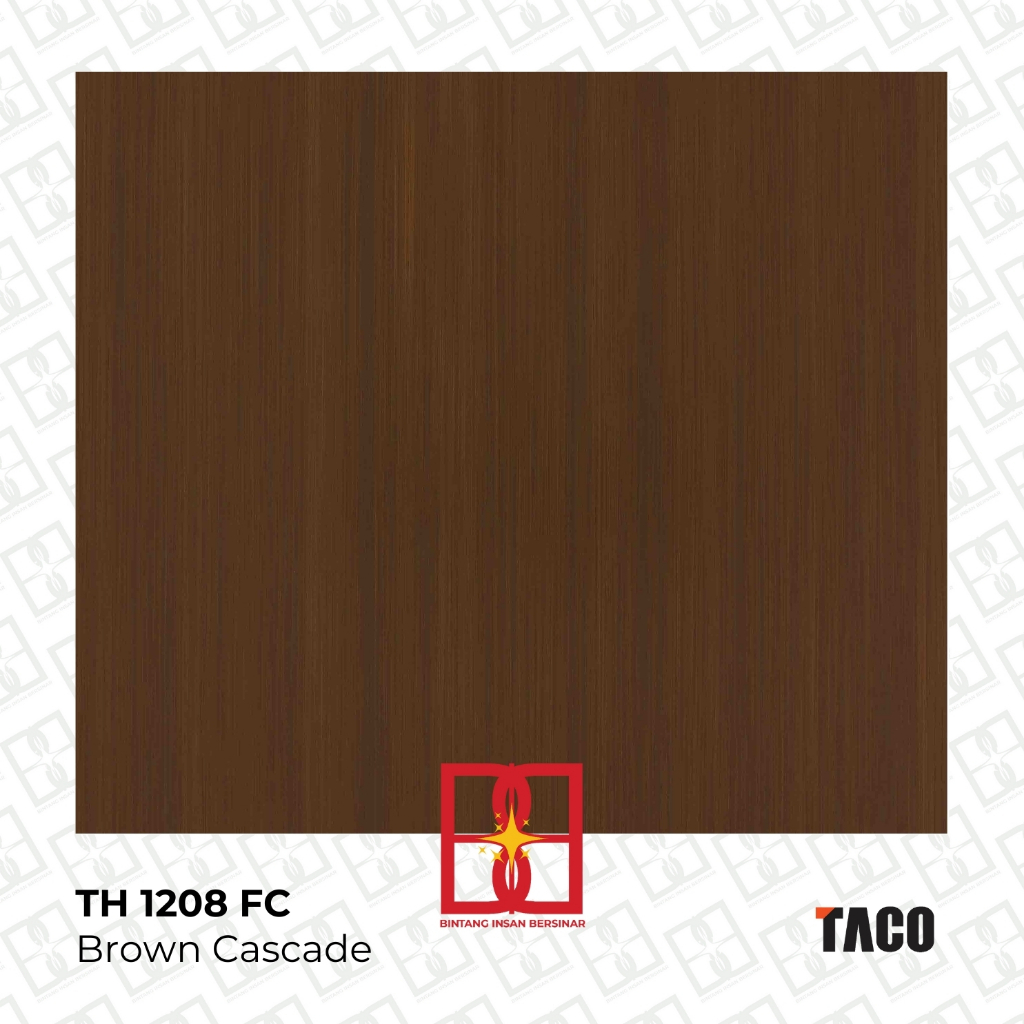 Jual TACO HPL TH 1208 FC (Brown Cascade) | Shopee Indonesia