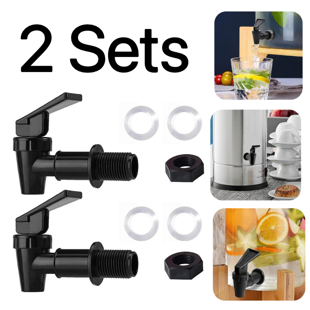 Jual 2 Sets Water Jug Dispenser Keran Water Jug Kran Water Tank ...