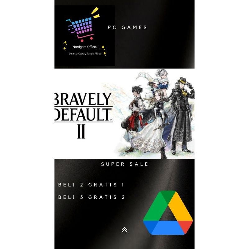 Jual Bravely Default II GAMES PC GAME LAPTOP | Shopee Indonesia