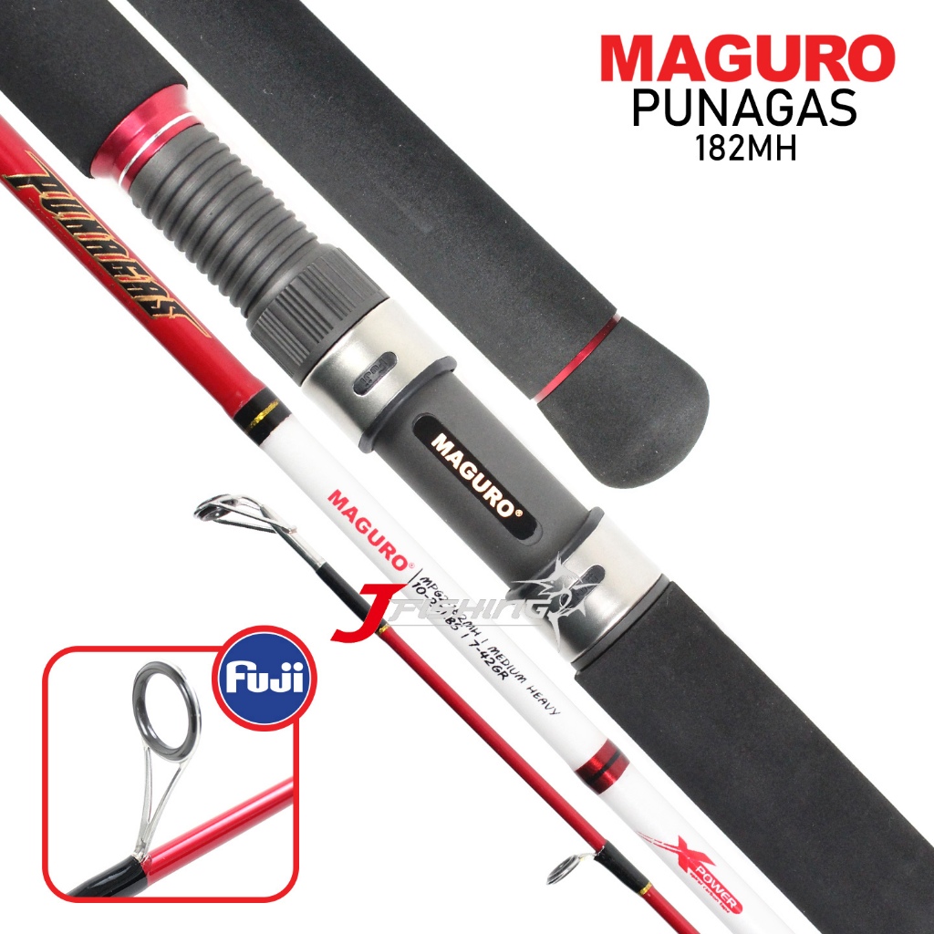 Jual Joran MAGURO PUNAGAS 182MH 213MH | Spinning | 2 Section | Butt Joint | Kolam Sungai Laut ...