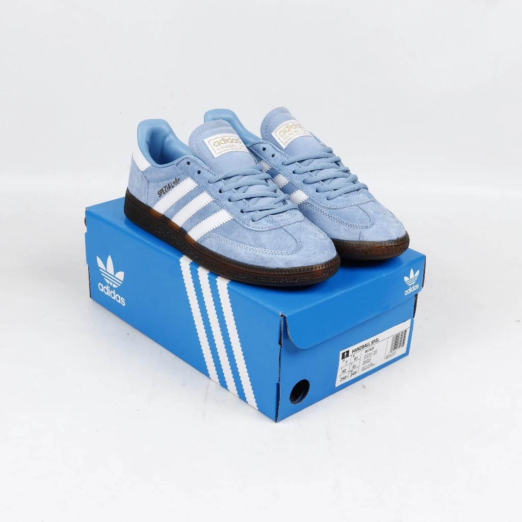 Jual Paket Diskon Adidas Handball Spezial seris Light Blue original ...