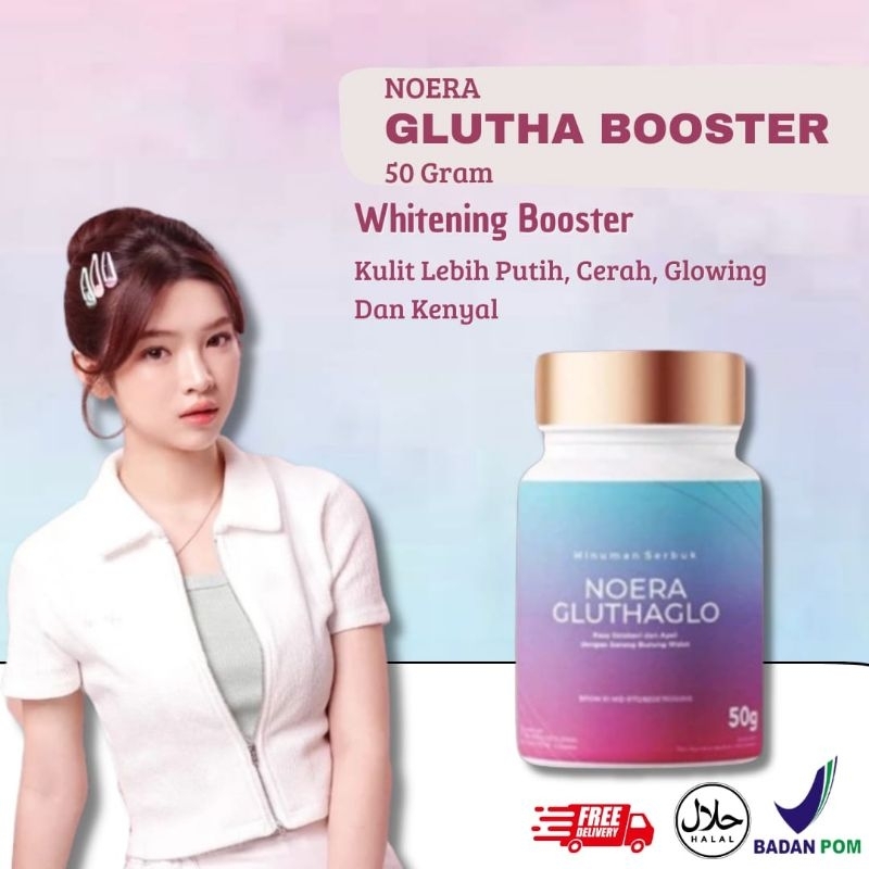 Jual Noera Gluthaglow Glutathione Powder 10x Extra Whitening Booster 2 ...
