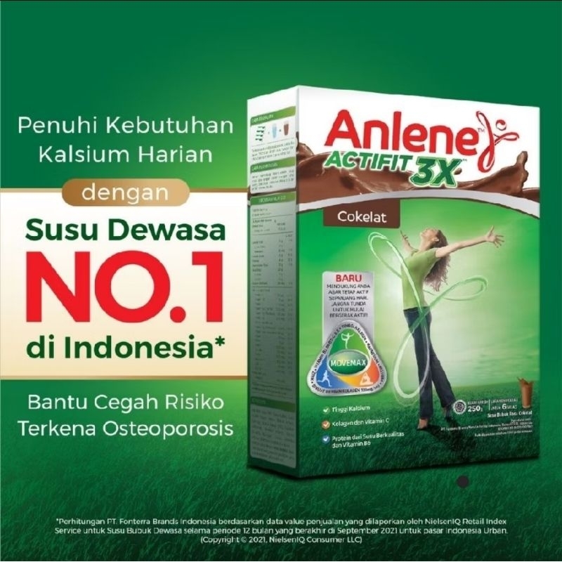 Jual Anlene Actifit Coklat 240g | Shopee Indonesia