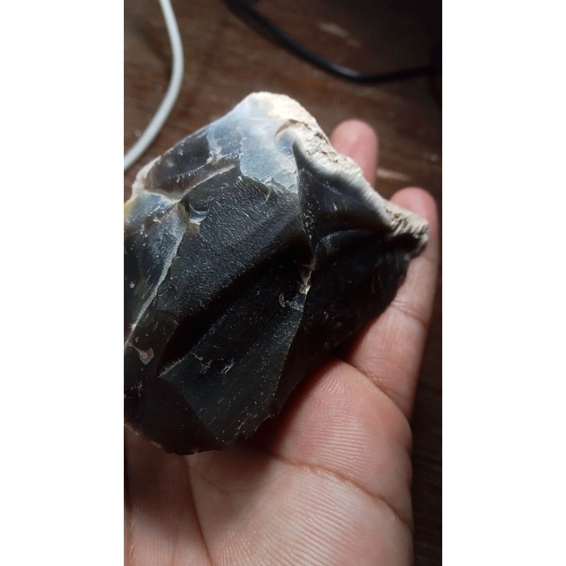 Jual batu kecubung api super hitam senter tembus merah | Shopee Indonesia