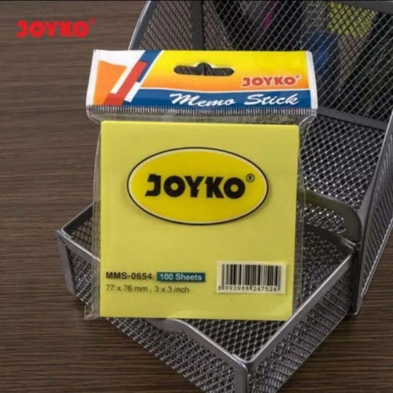Jual Memo Sticky Notes Joyko 654 655 656 Warna Kuning | Shopee Indonesia